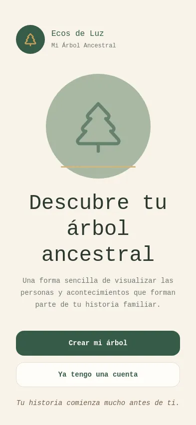 Mi Árbol Ancestral