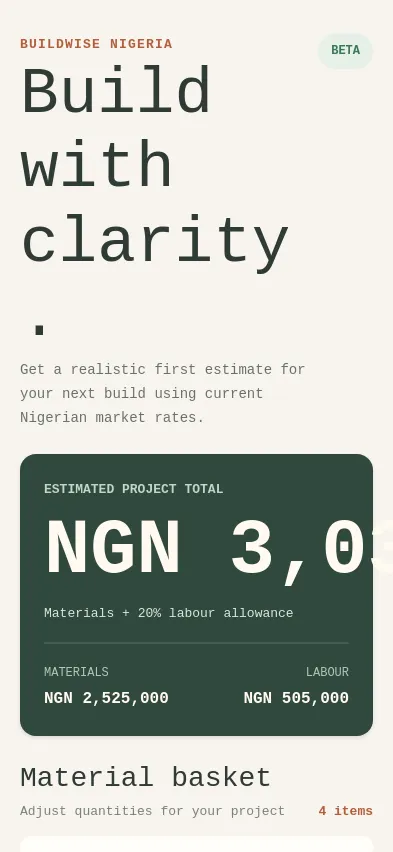 BuildWise Nigeria