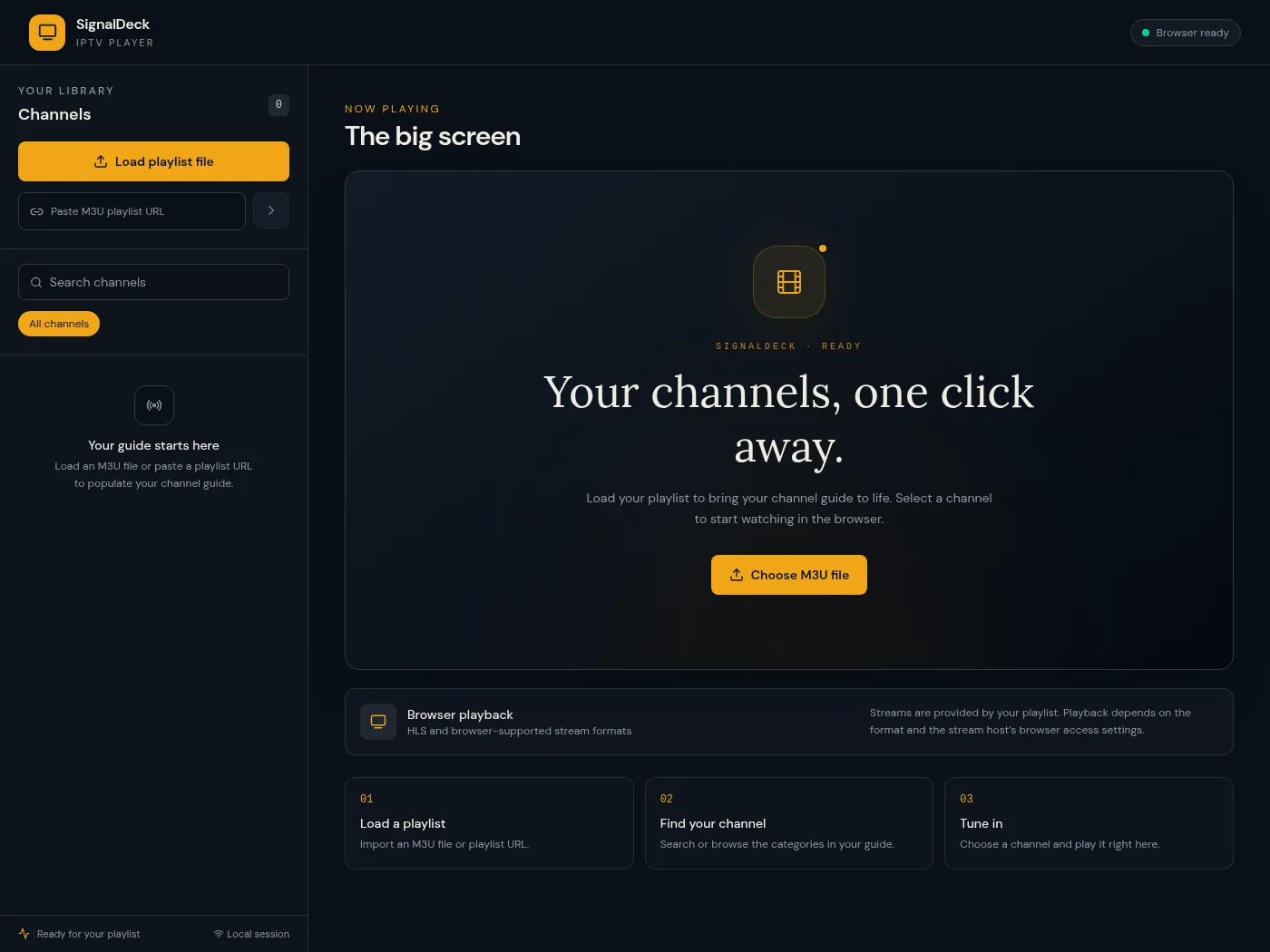 Web STBemu IPTV Player