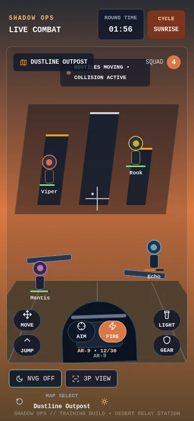 Shadow Ops 3D Mobile FPS