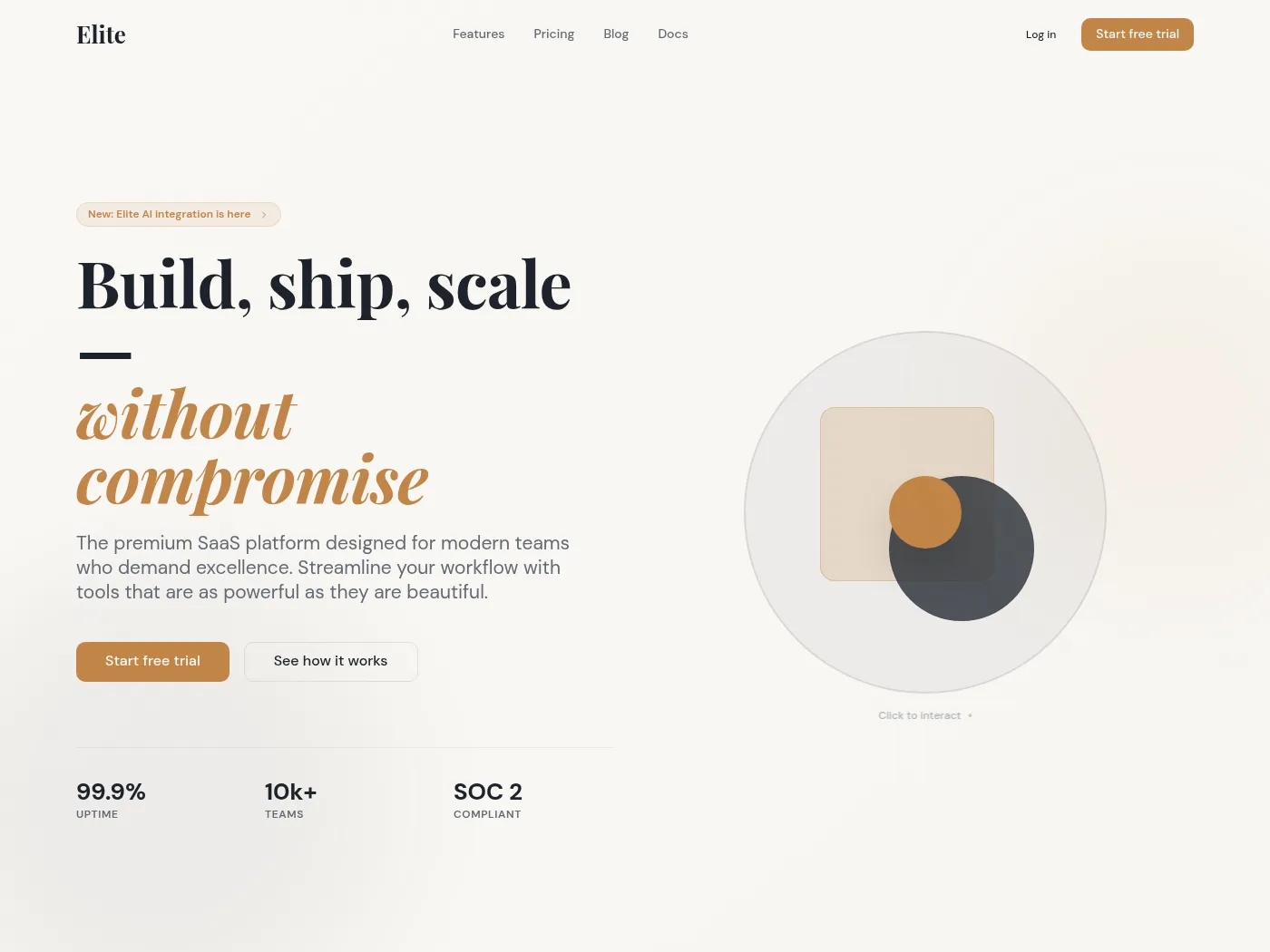SaaS Elite Platform
