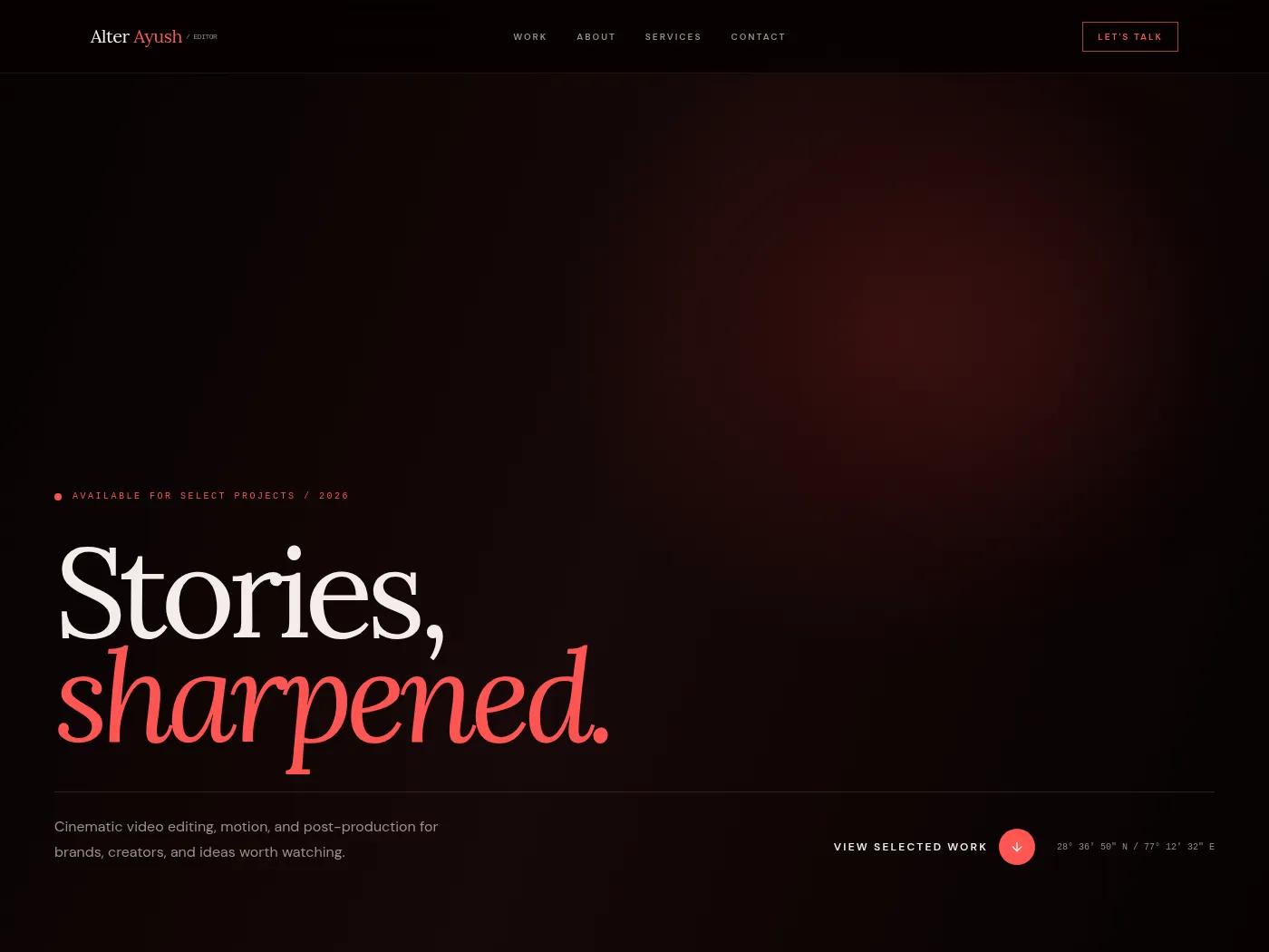Alter Ayush Portfolio