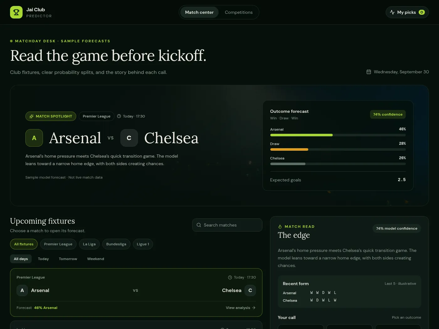 Jai Club Predictor
