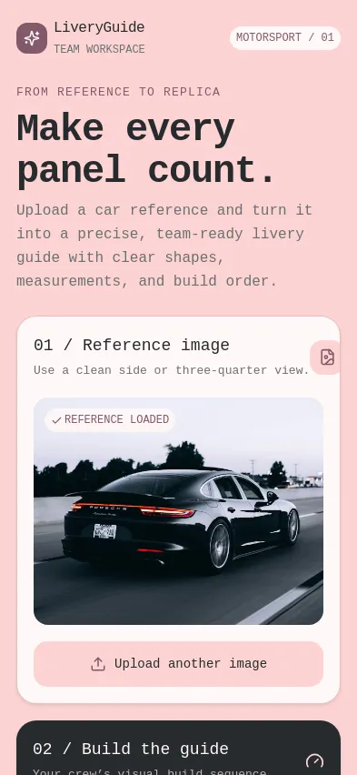 LiveryGuide Mobile