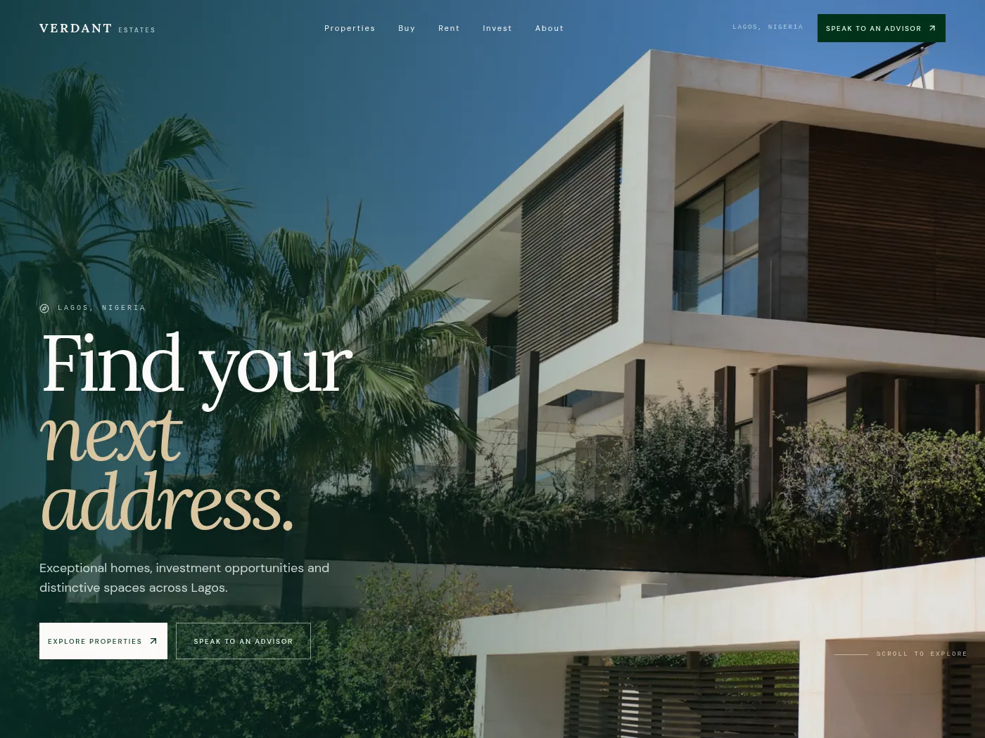 Verdant Estates Sales Demo