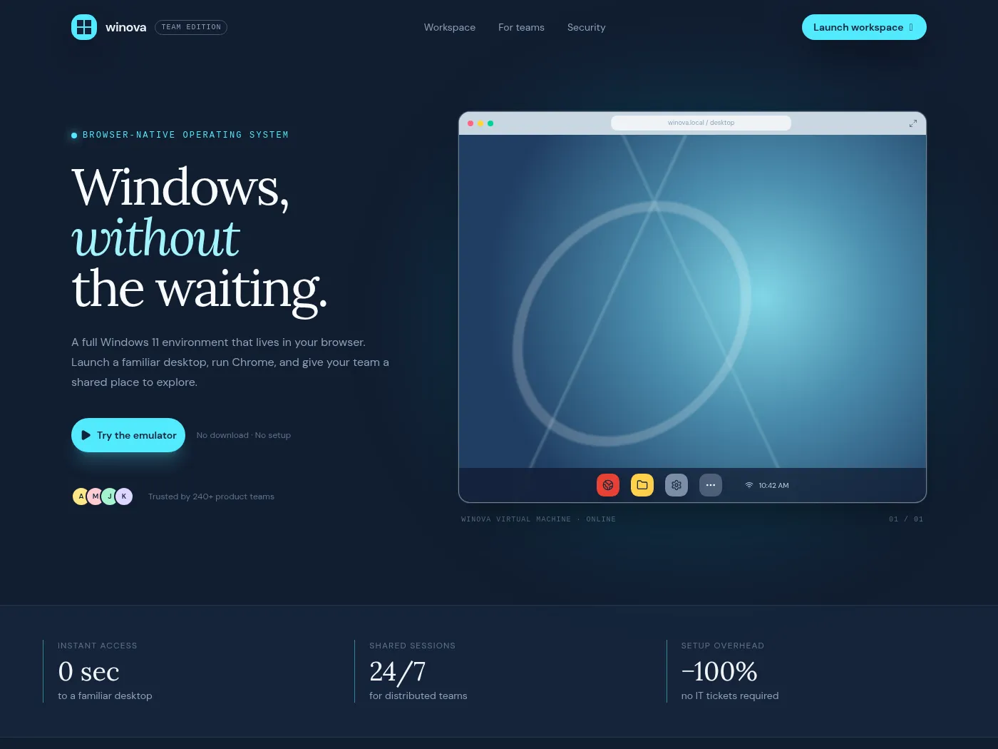 Win11 Web Emulator