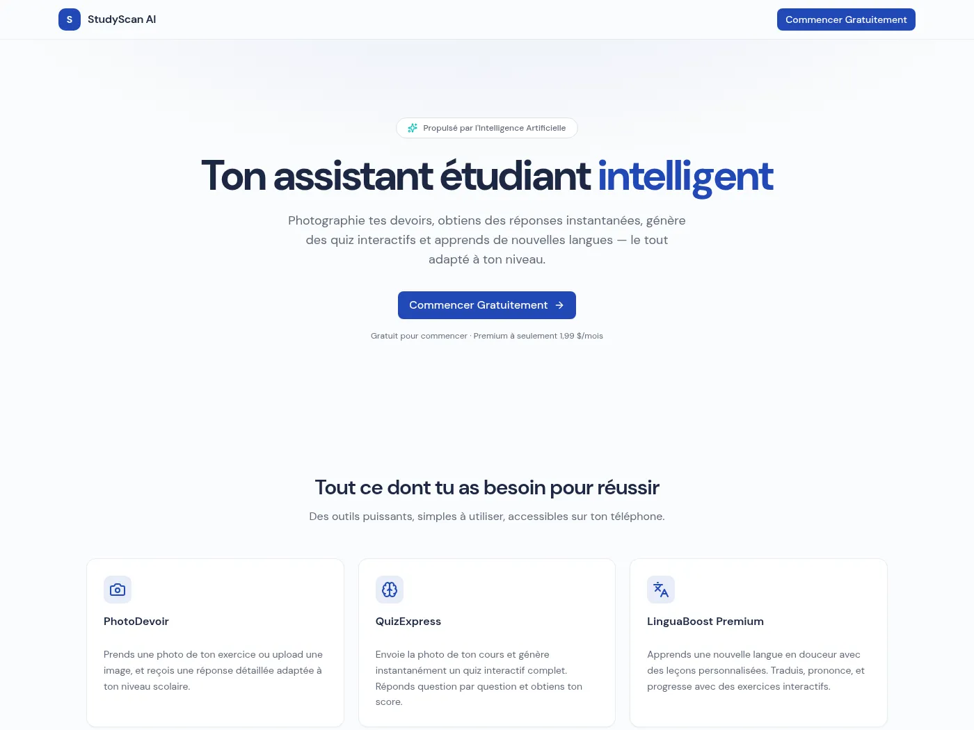 StudyScan AI