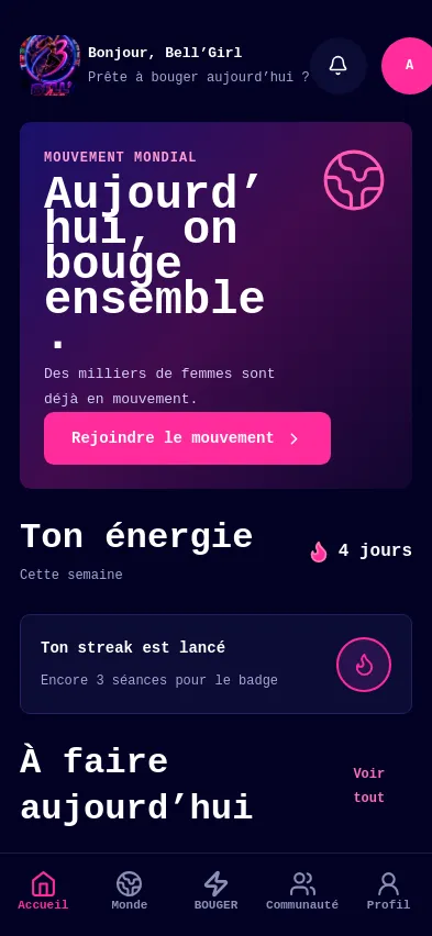 BELL’App: Global Women's Fitness