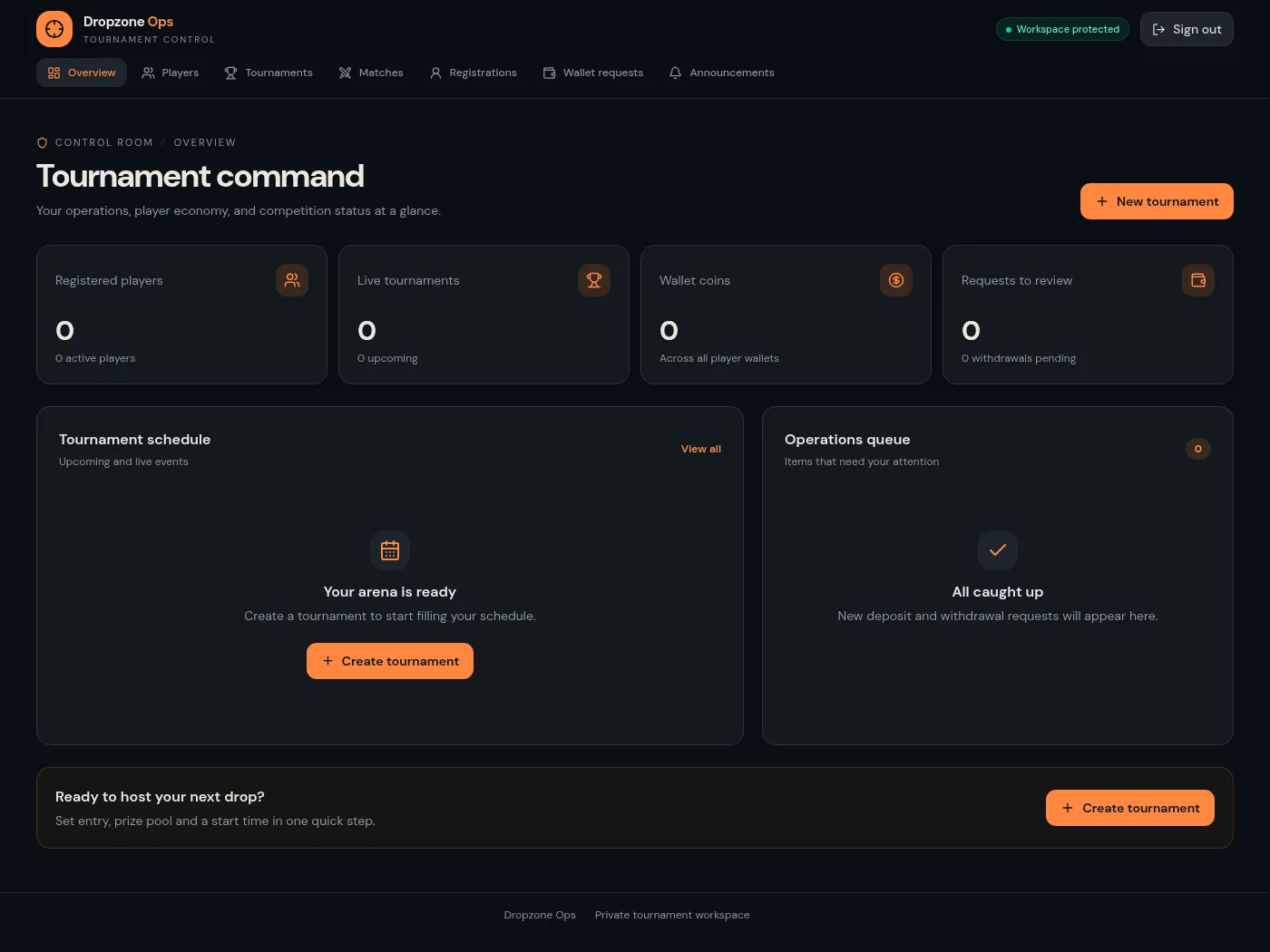 Free Fire Tourney Admin