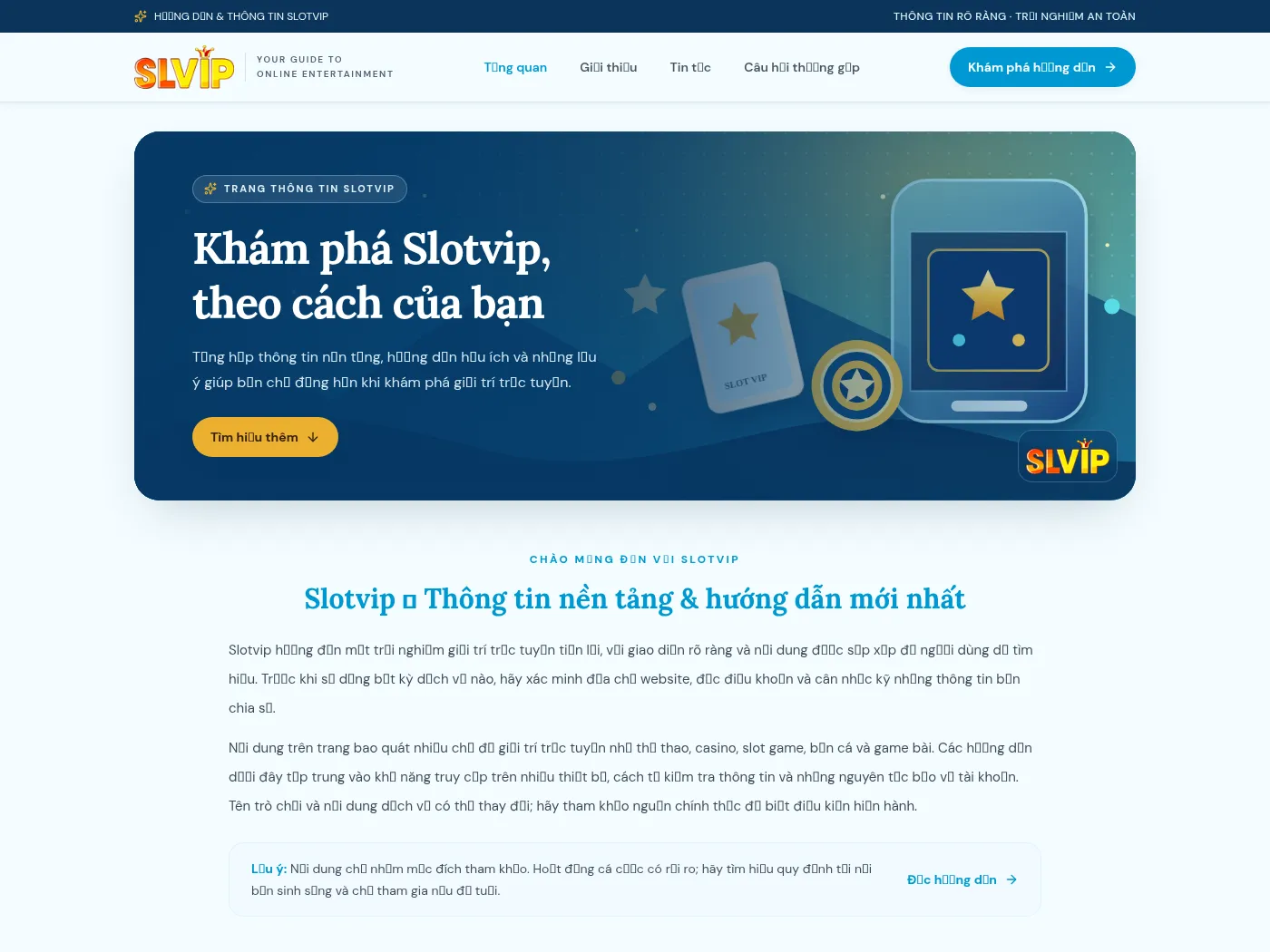 Slotvip Info Portal