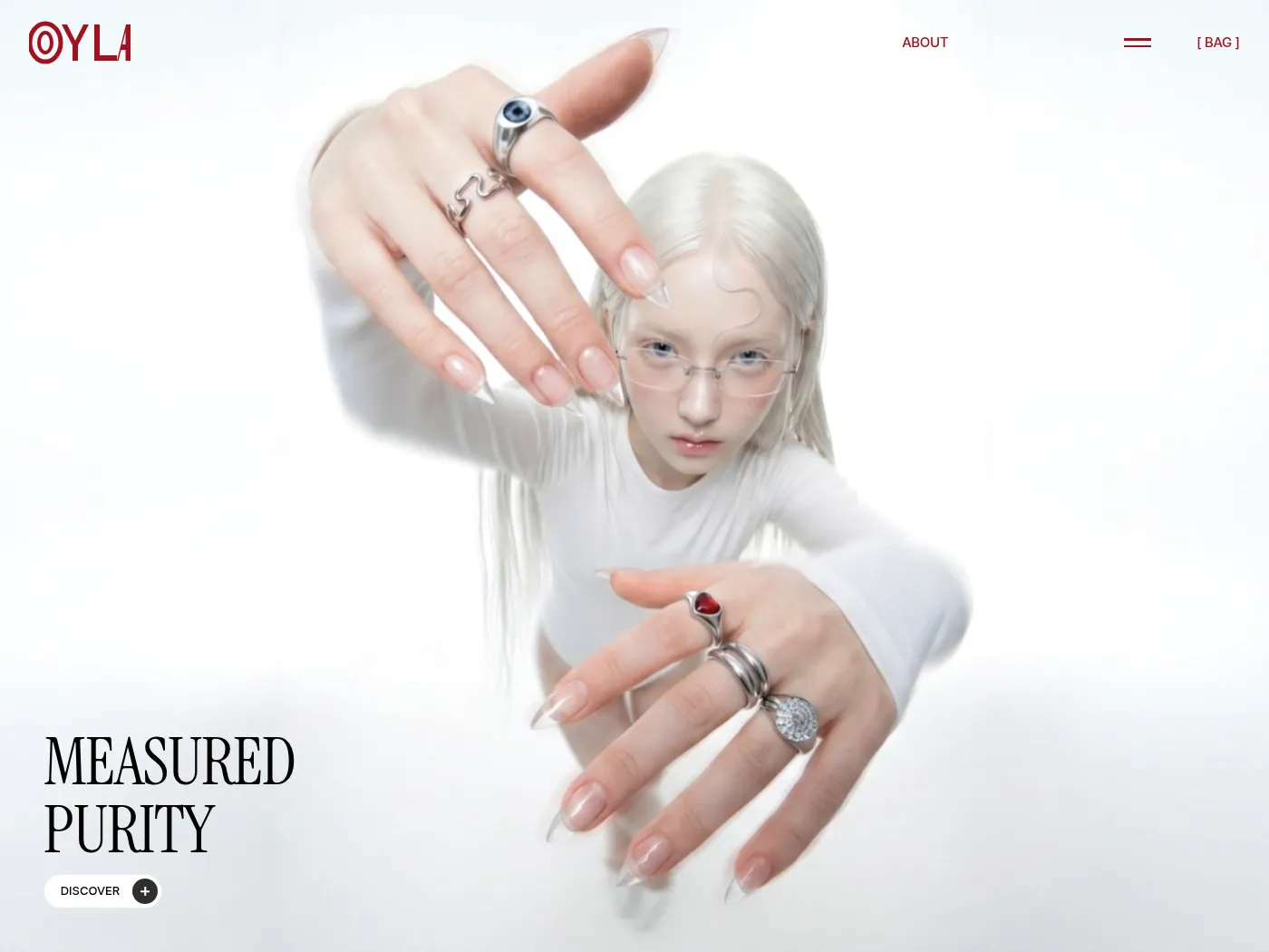 OYLA Luxury Jewelry Landing