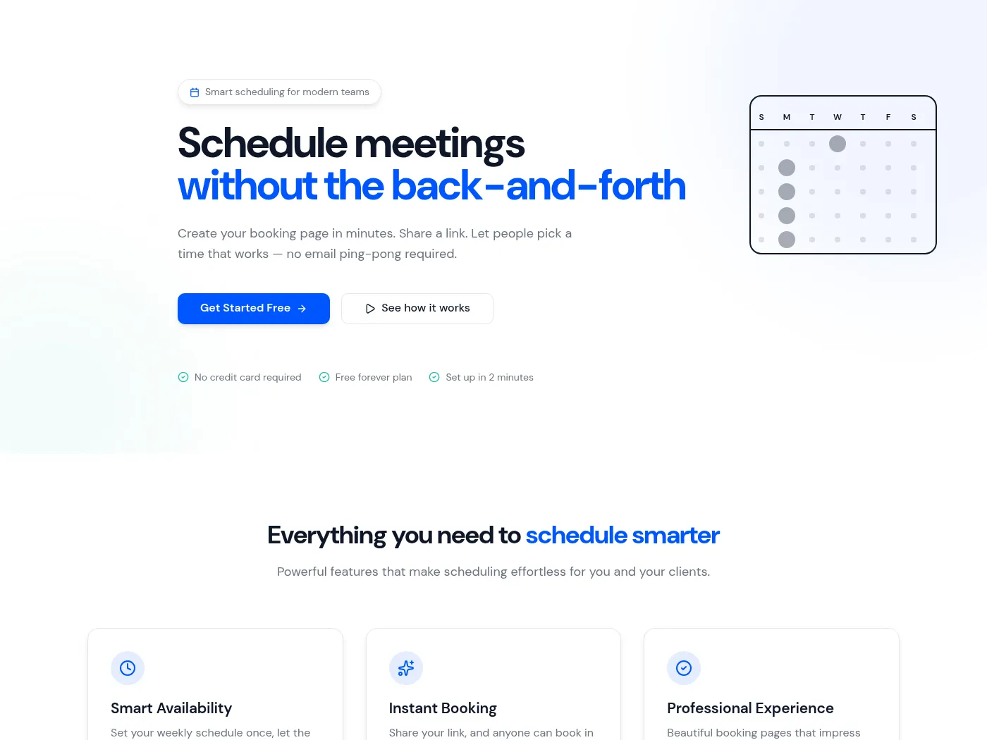 Modern Scheduler Pro