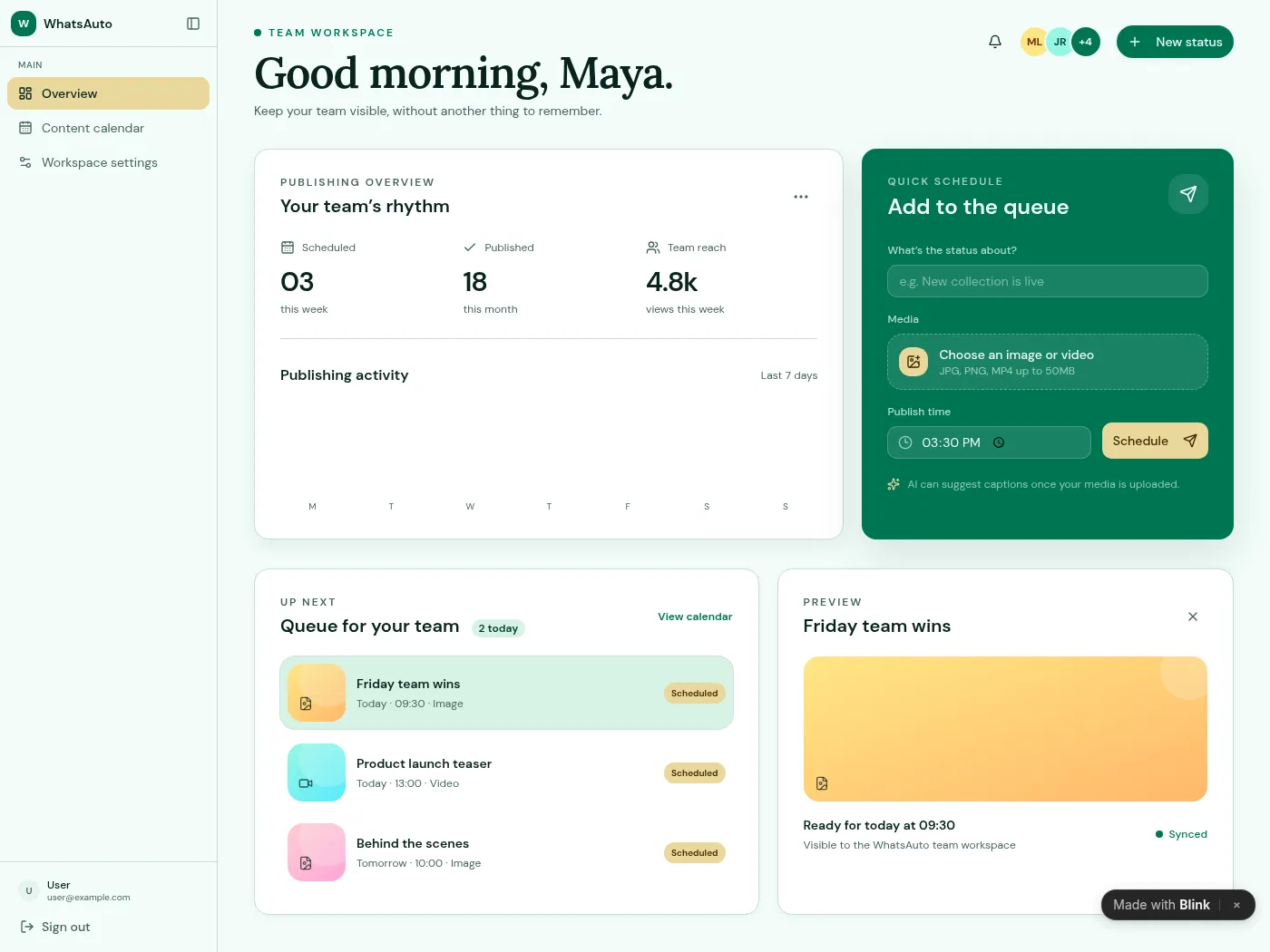 WhatsAuto Scheduler