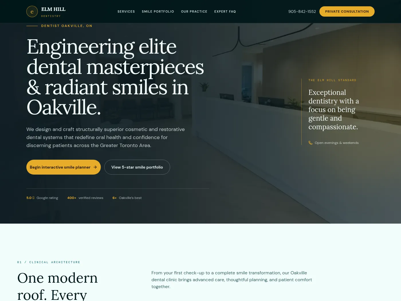 Elite Dental Flagship Web