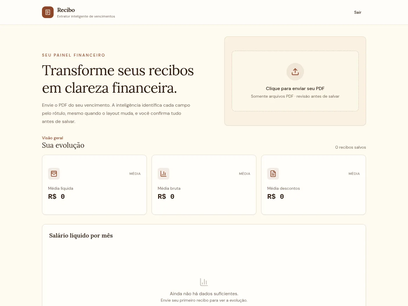 Recibo AI Extractor