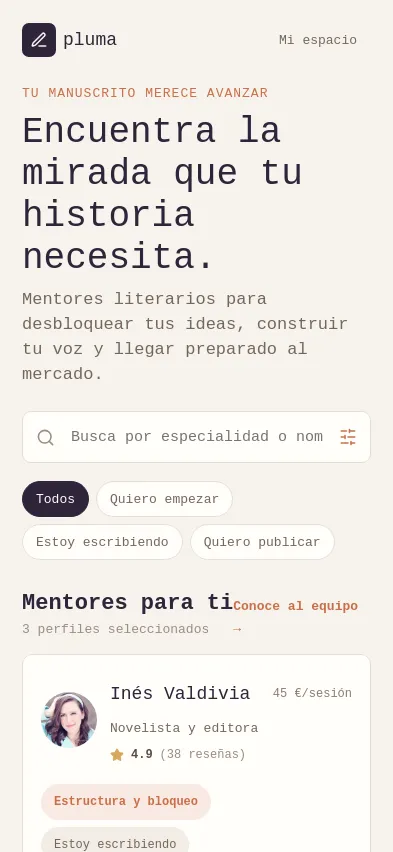 Writer Mentor App