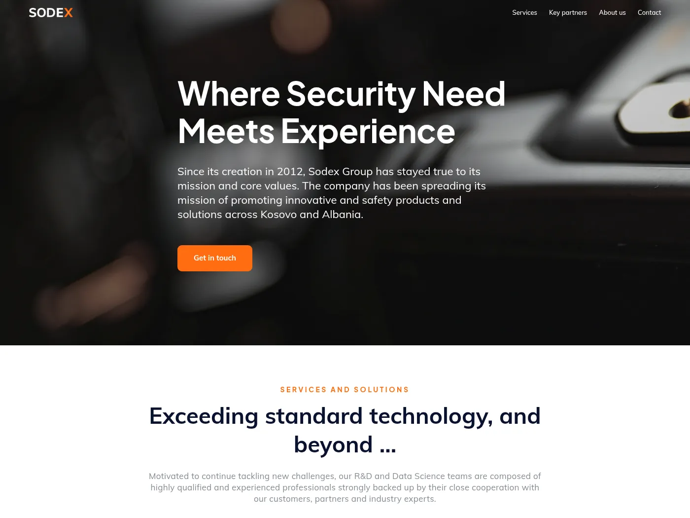 Sodex Website Rebuild