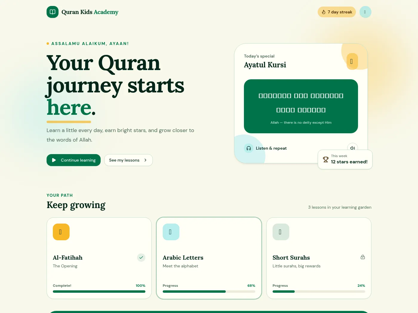 Quran Kids Academy