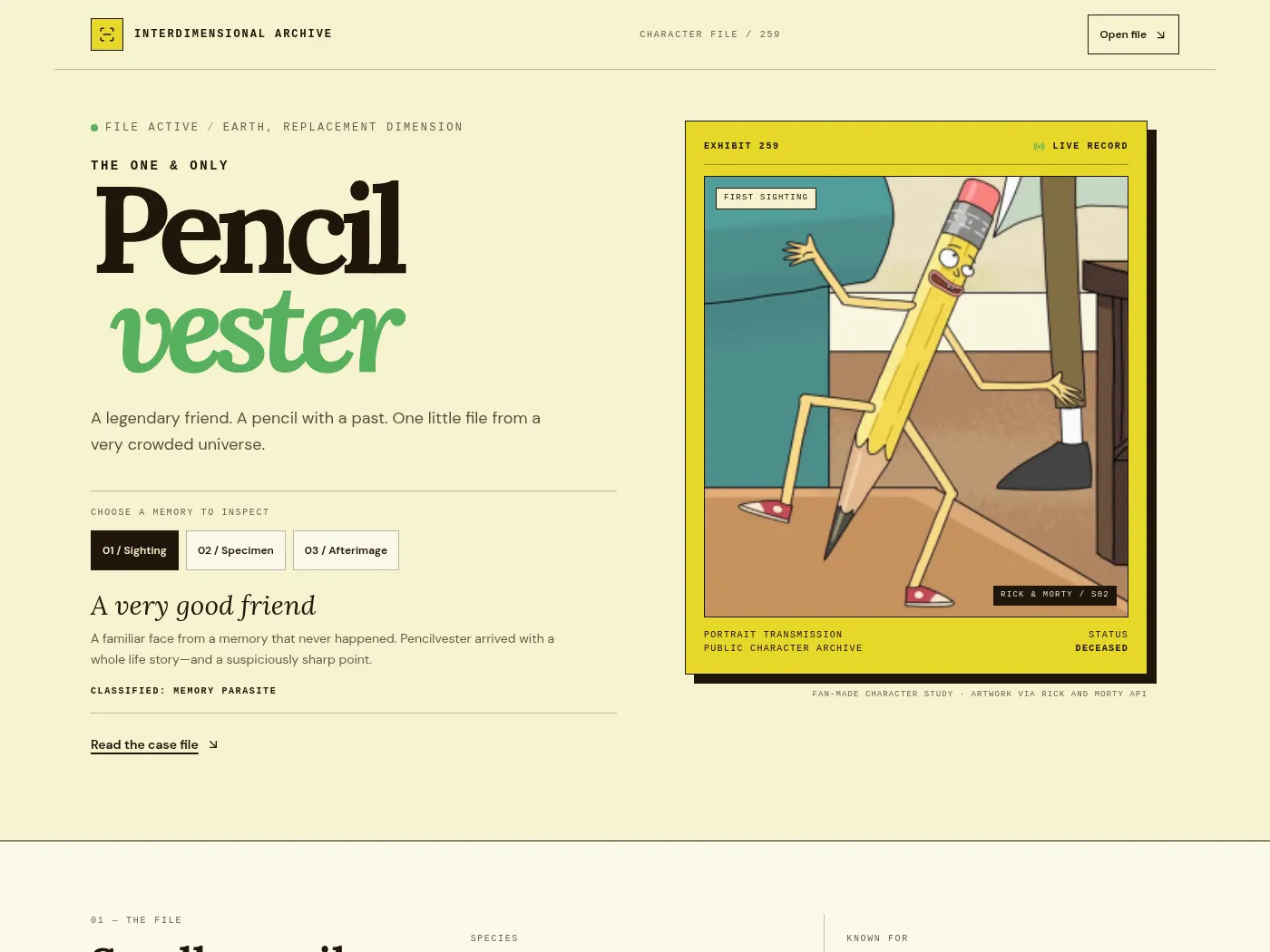 Pencilvester Portal