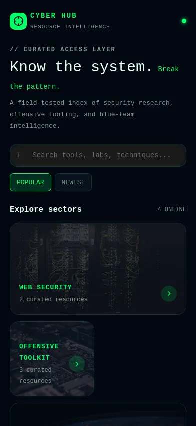 Cyber Hub Mobile