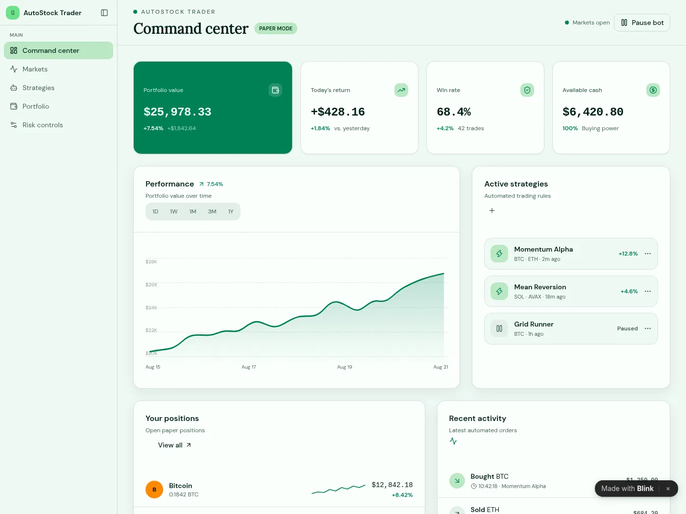 AutoStock Trader
