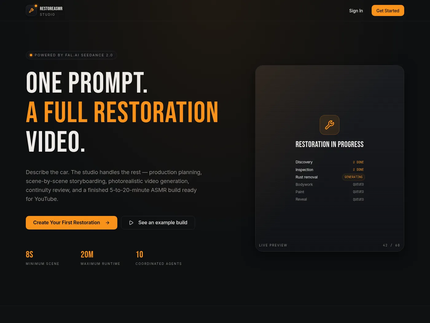RestoreASMR Studio