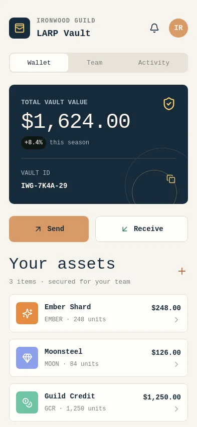 LARP Wallet Pro