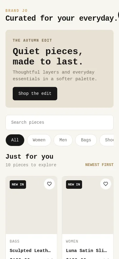 Brand Jo Shop