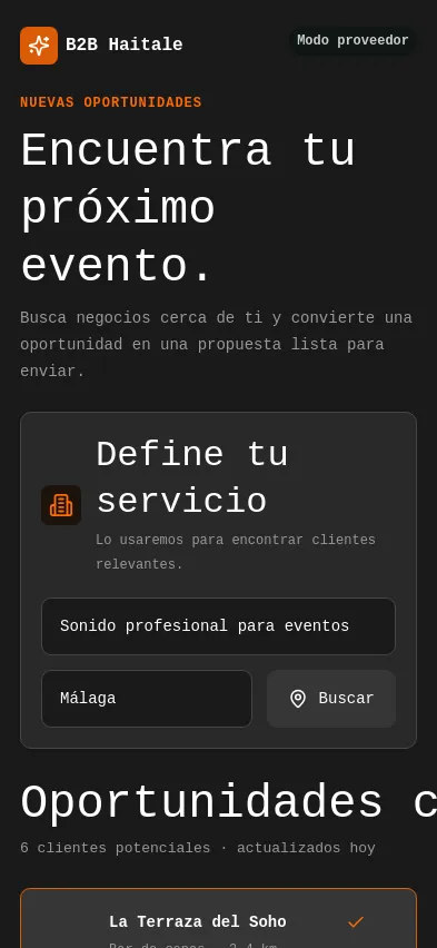B2B Haitale Sound Connect