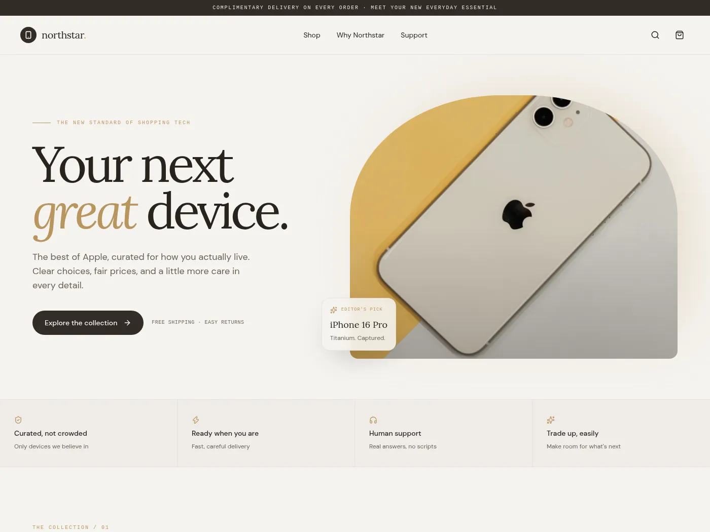iOS Device Storefront