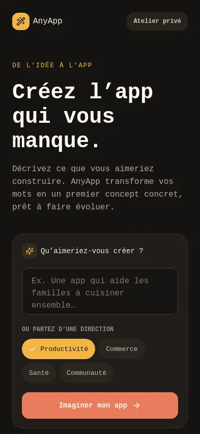 AnyApp Maker