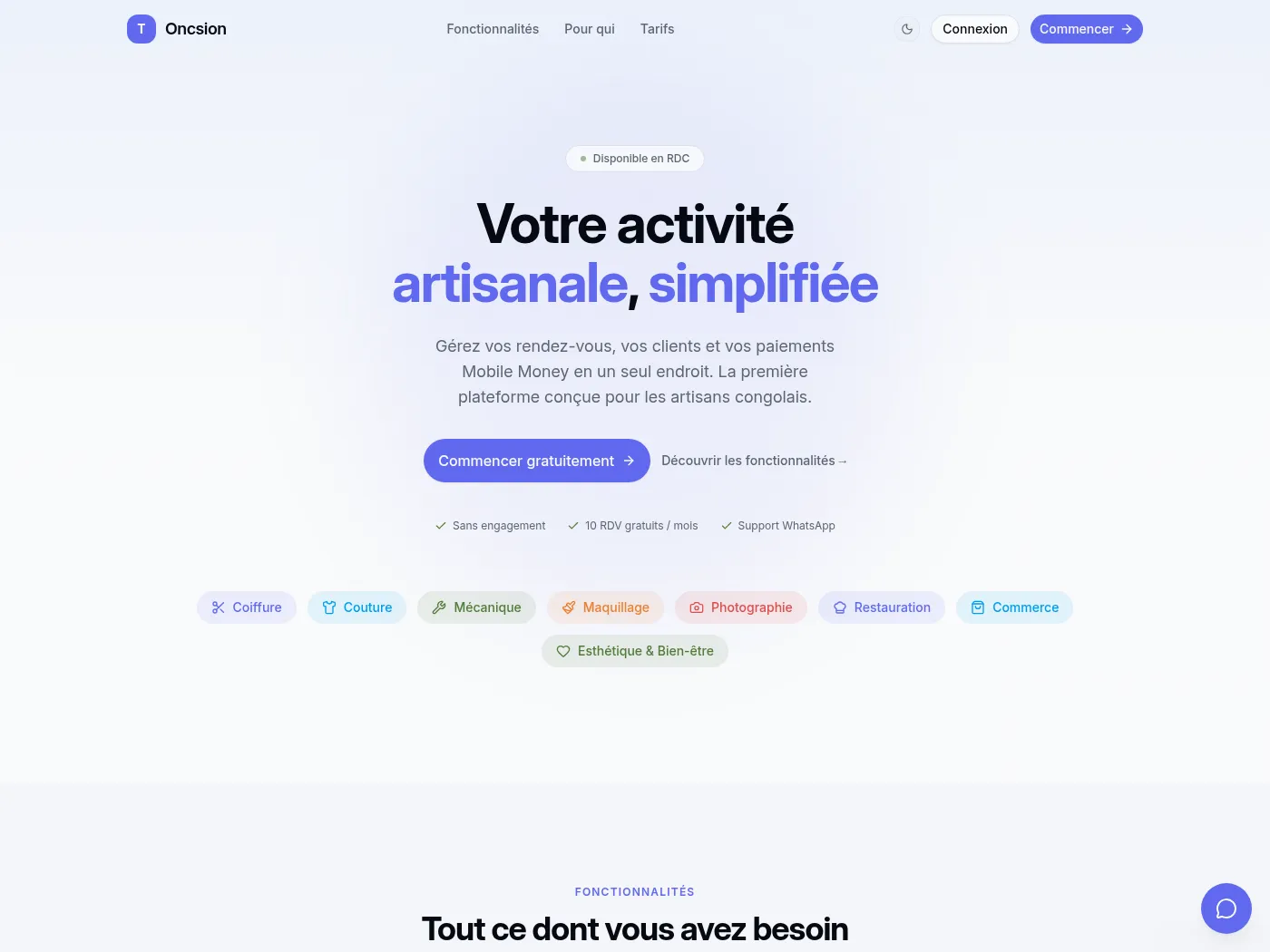Teka Artisan SaaS