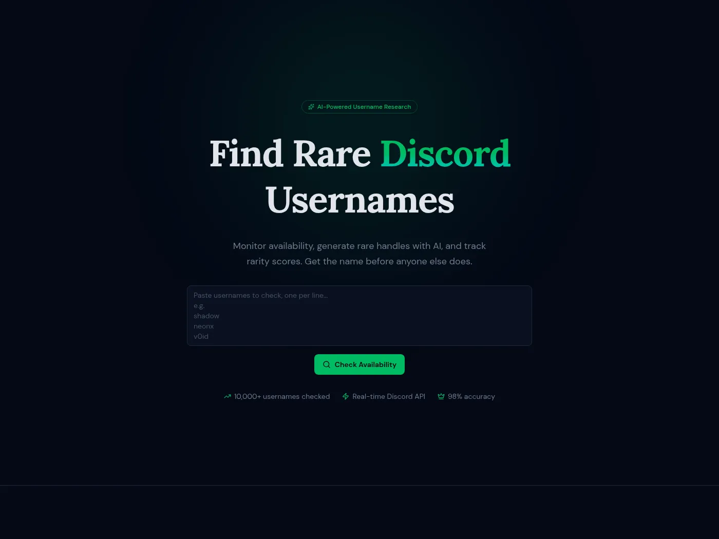 RareName Finder