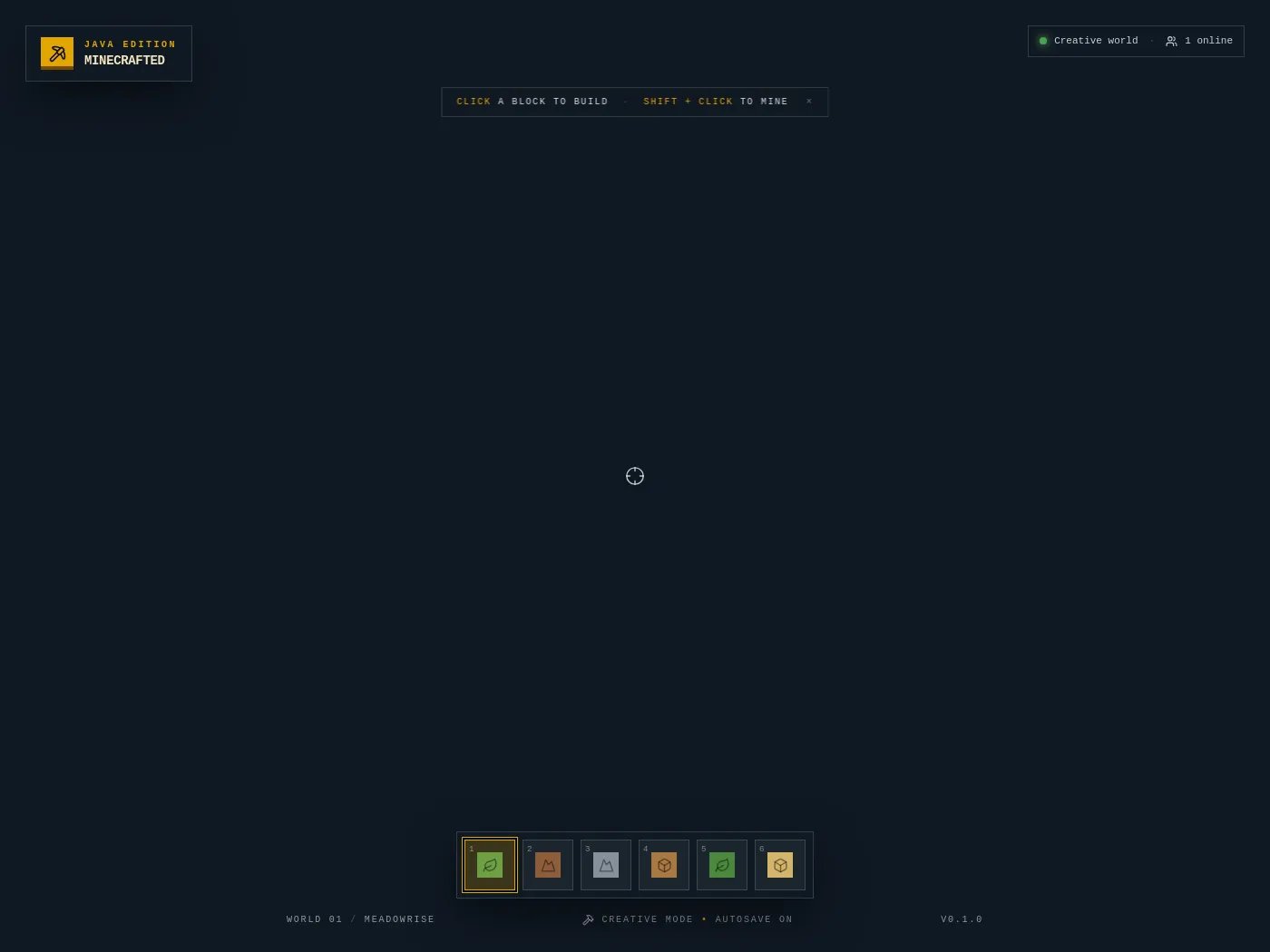 MineCrafted Web