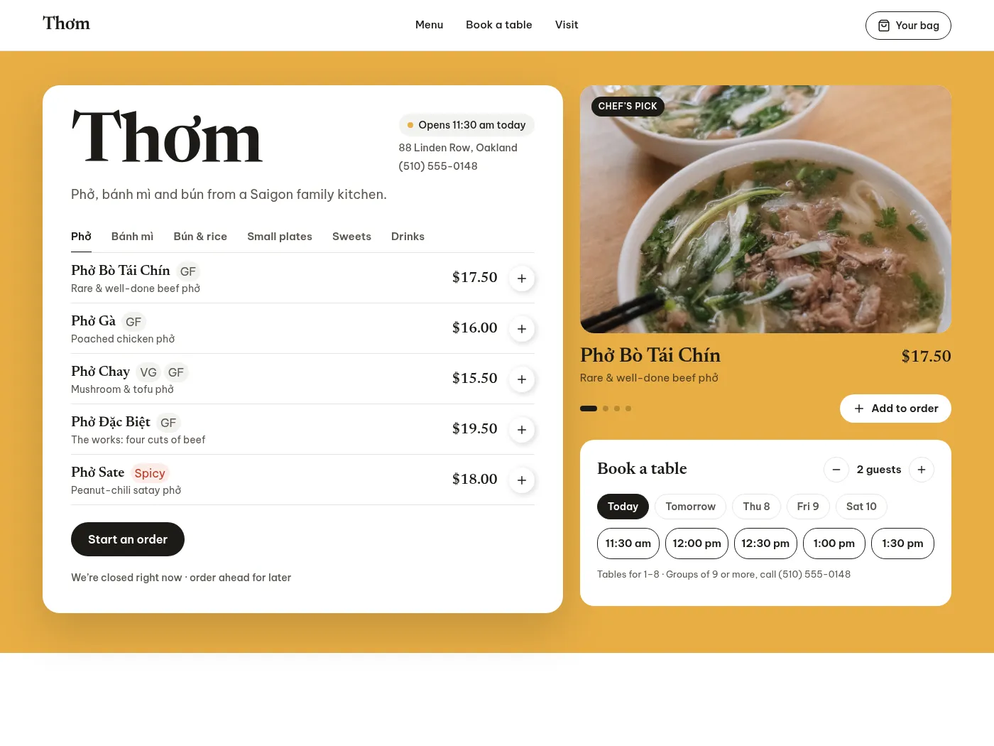 Thơm Gallery Template