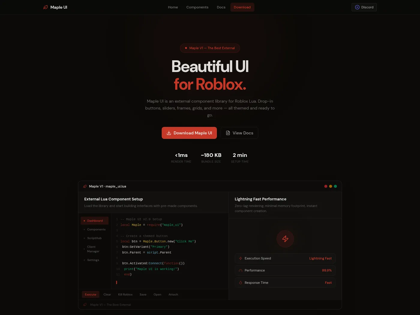 Matcha UI for Roblox