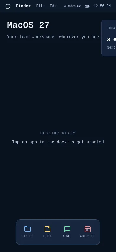 MacOS 27 Simulator