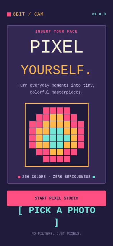 8-Bit Selfie Cam