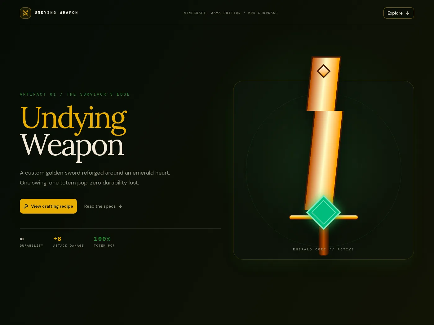Undying Weapon