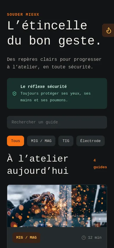 Soudeur Companion