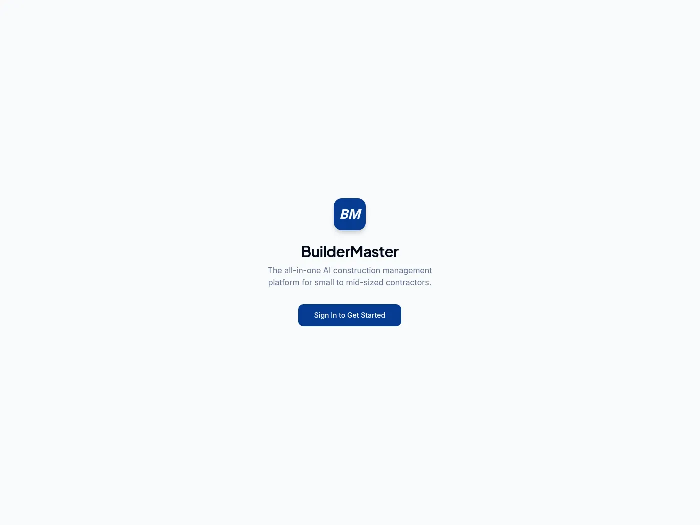 BuilderMaster Platform