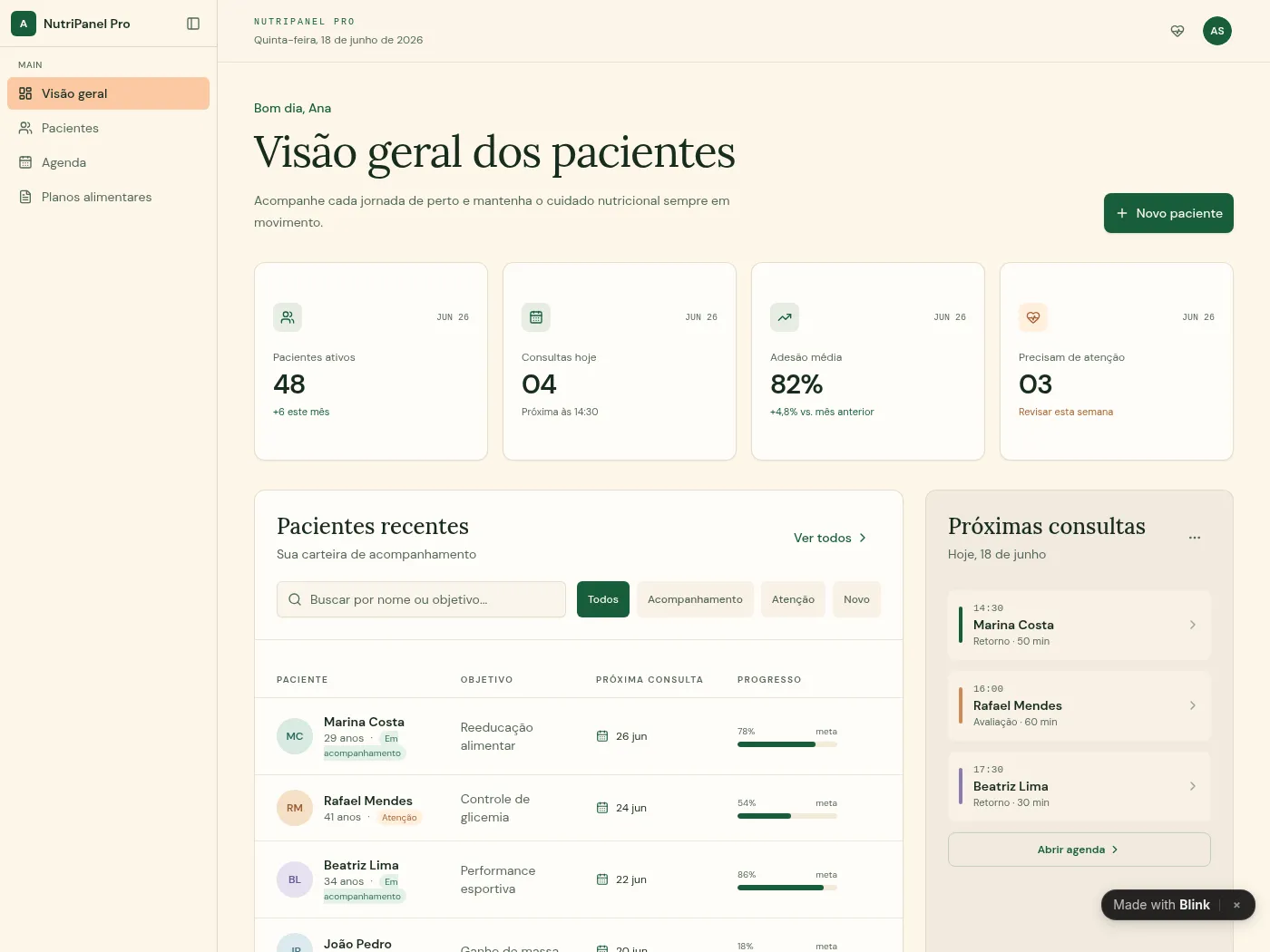 NutriPanel Pro