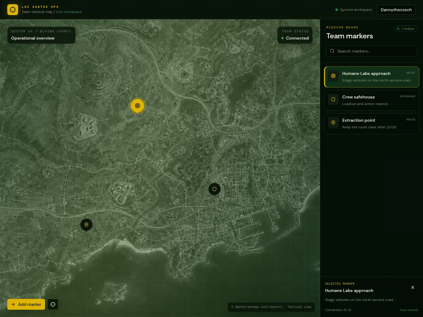 GTA 5 Team Map Pro