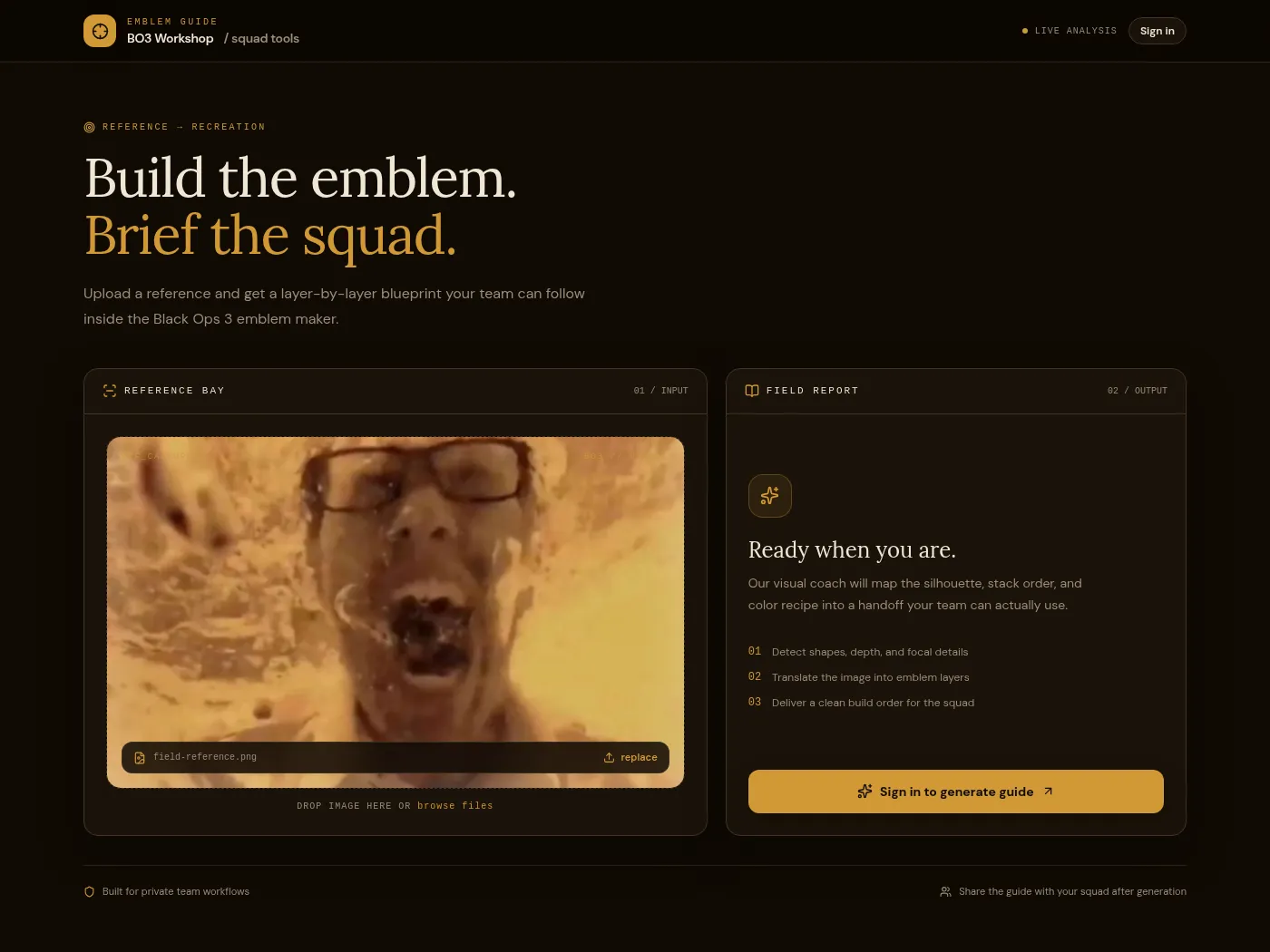 Emblem Recreate Helper