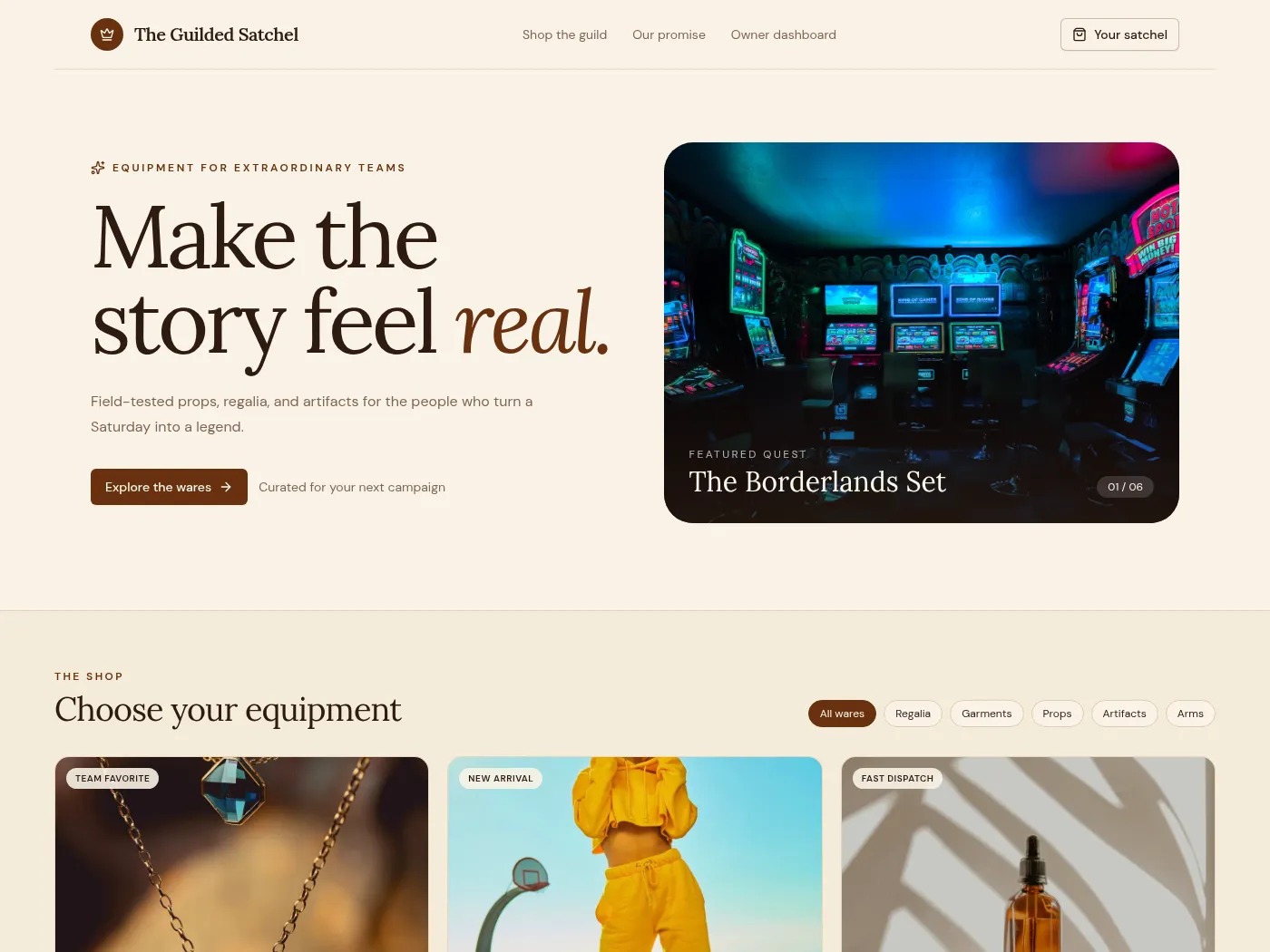 LARP Shop Simulator