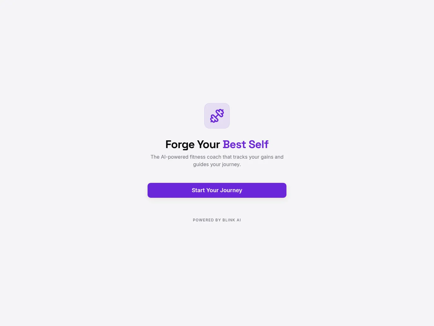 Fitness Assistant SaaS
