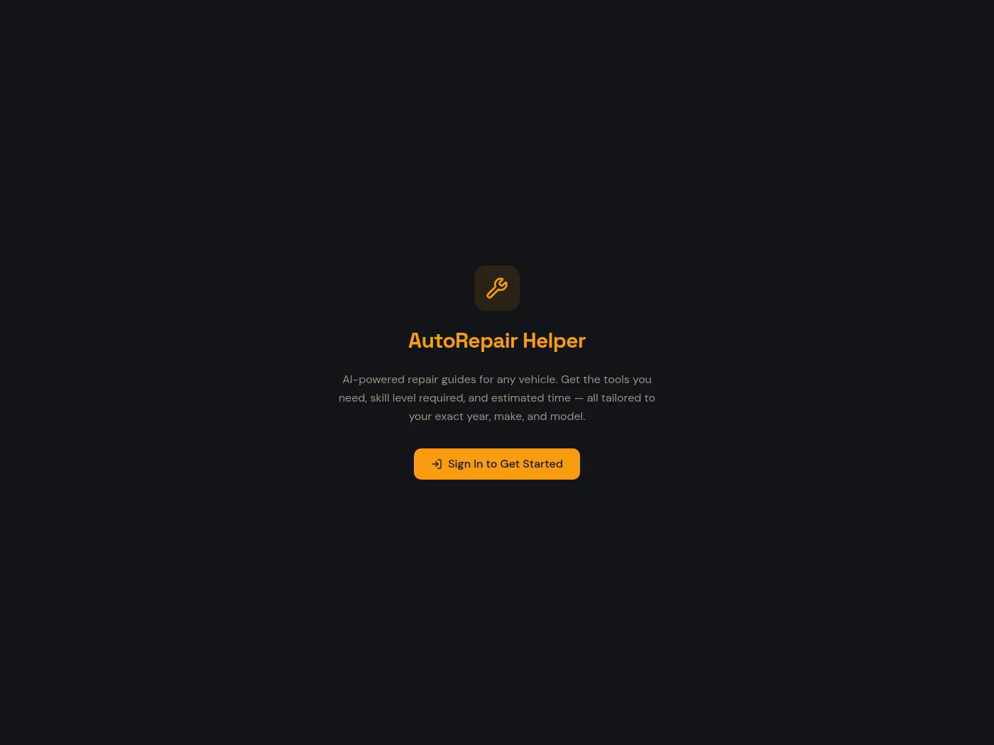 AutoRepair Helper