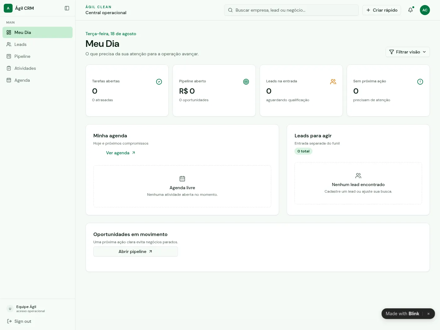 Ágil CRM Pro