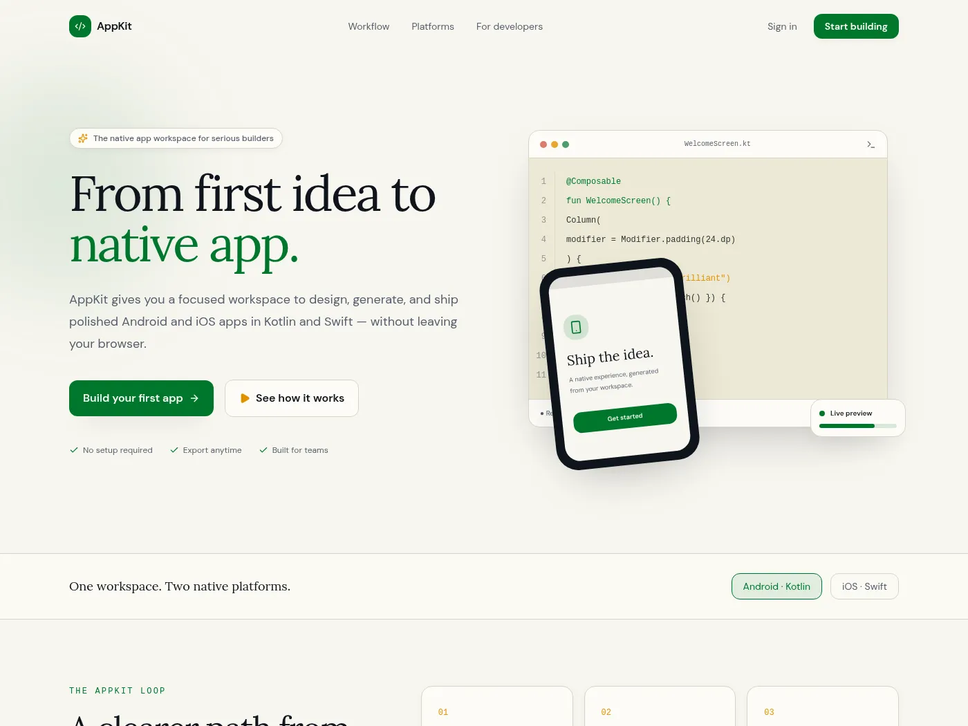 AppKit Builder