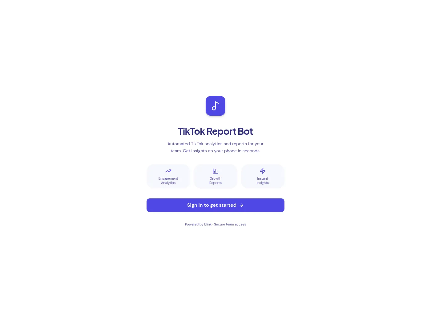 TikTok Report Bot